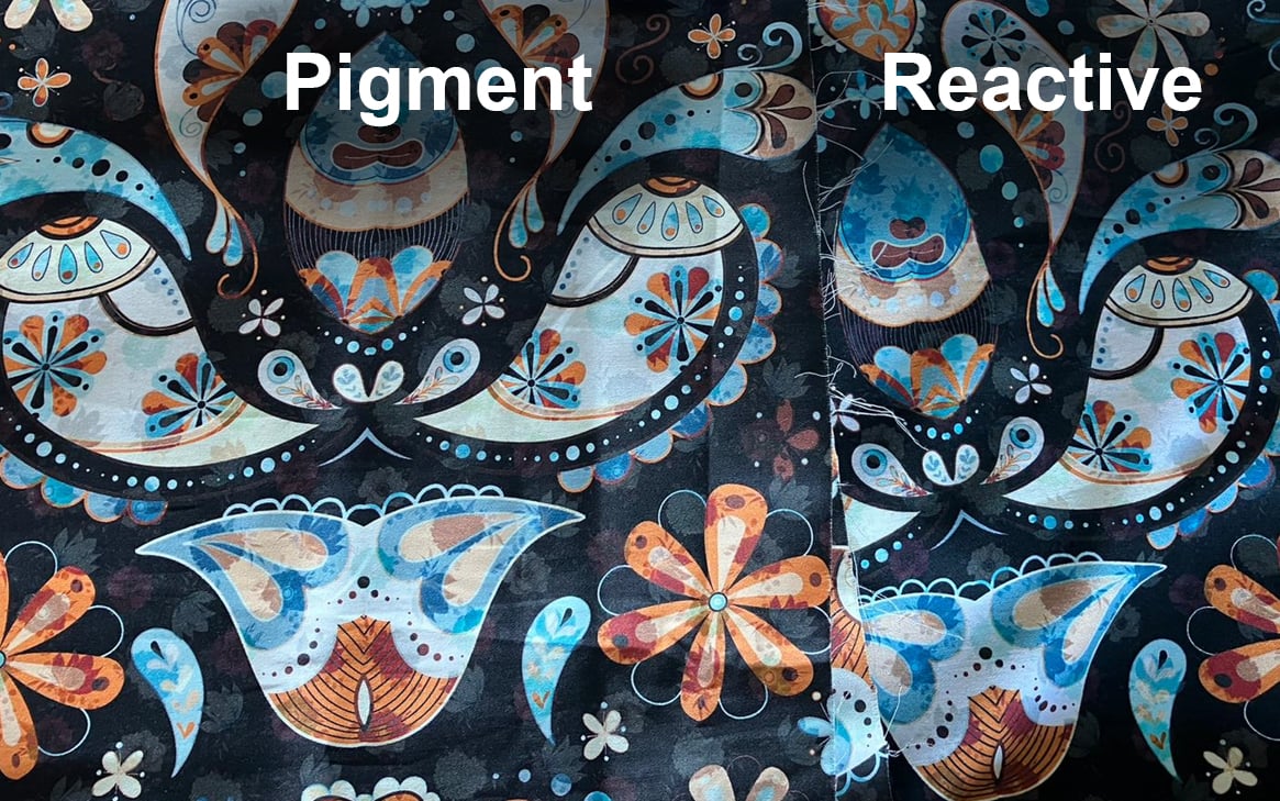 The benefits of pigment inks in digital textile printing